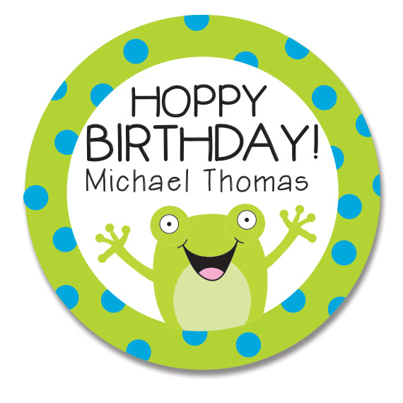 Hoppy Birthday Frog – Tickle Bellies